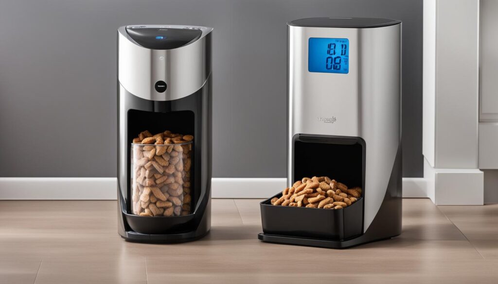 Timed Treats: Scheduling Features in Remote Dog Treat Dispensers